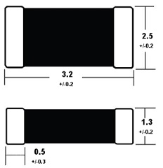 SMT-Ferrite Typ TE-FC